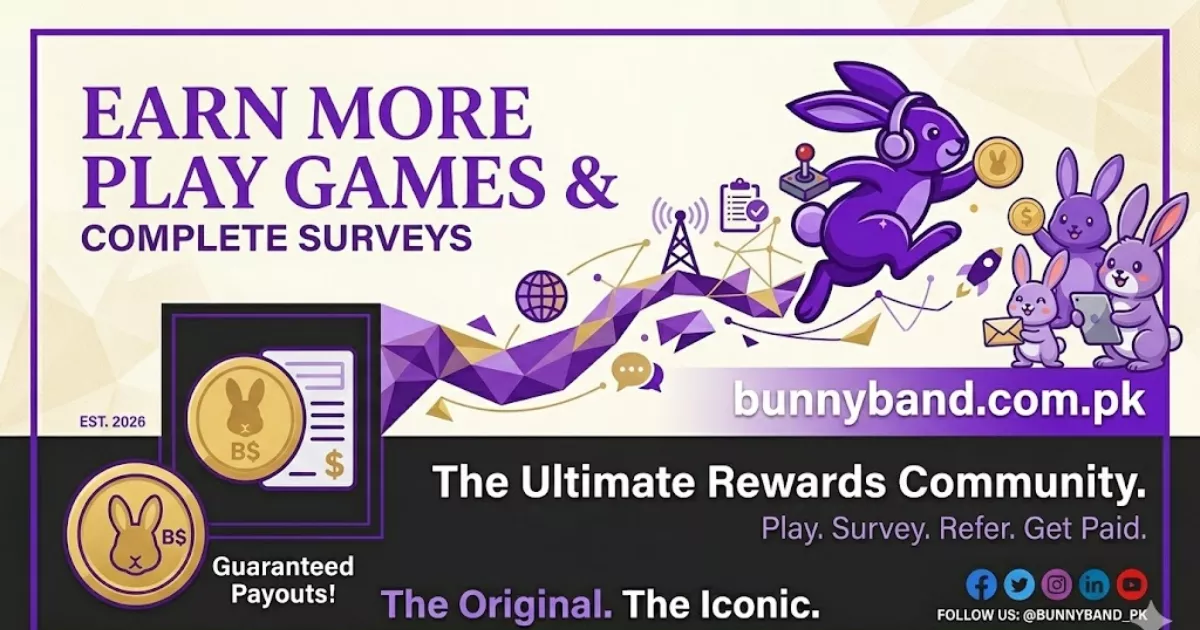 Bunny Band Pakistan | Play Games and Earn Free PKR